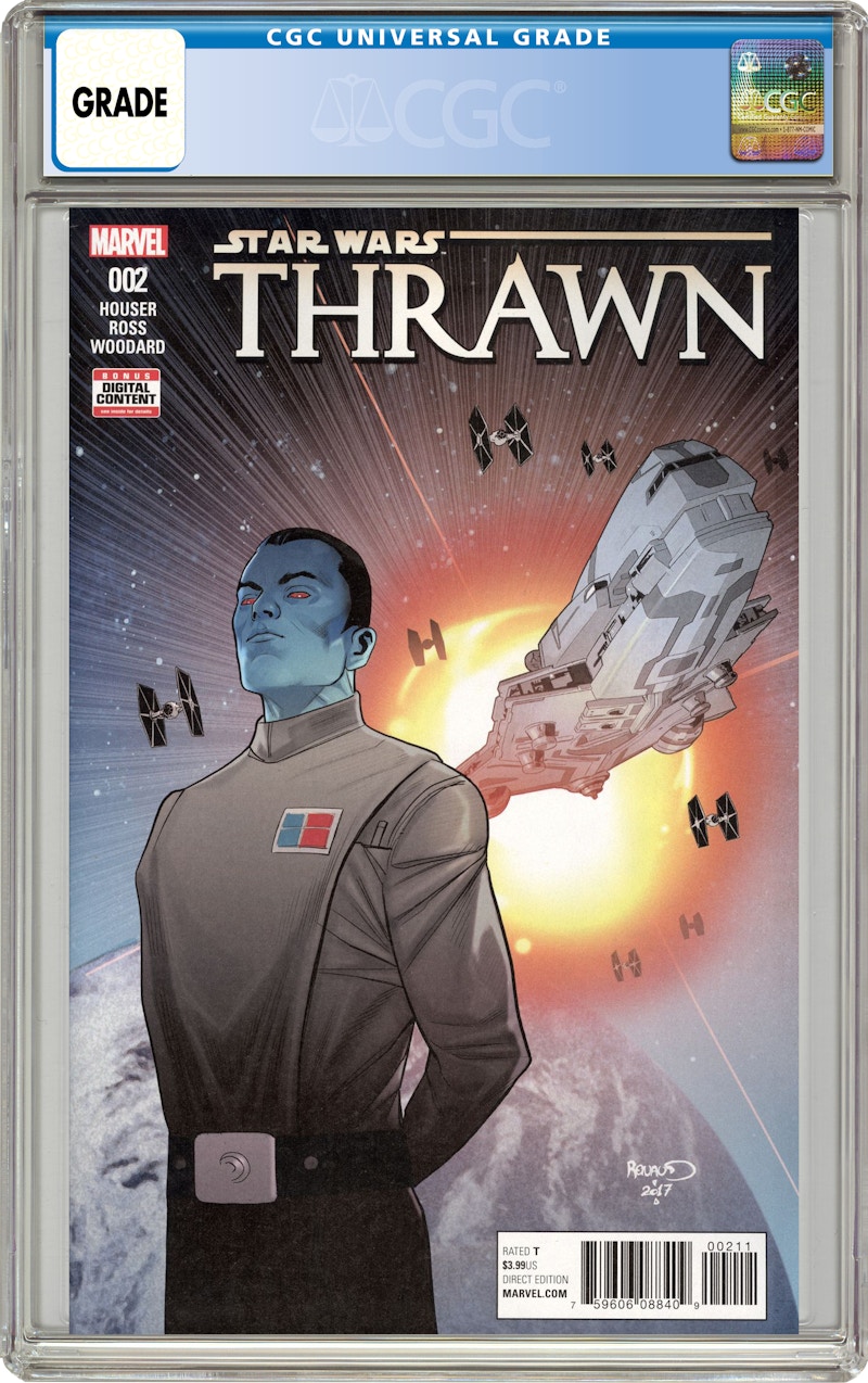 Marvel Star Wars Thrawn (2018 Marvel) #2A Comic Book CGC Graded - US
