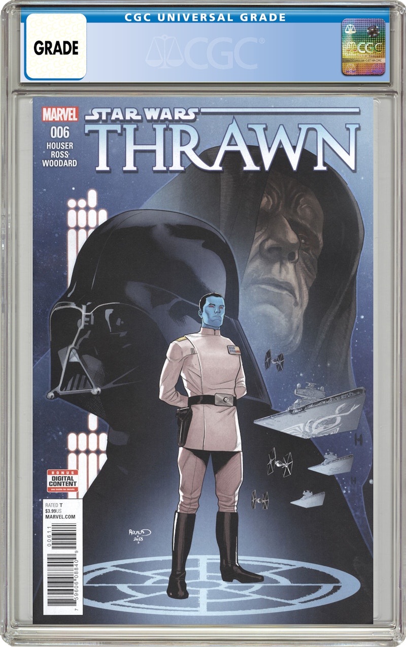 Marvel Star Wars Thrawn (2018 Marvel) #6A Comic Book CGC Graded - GB