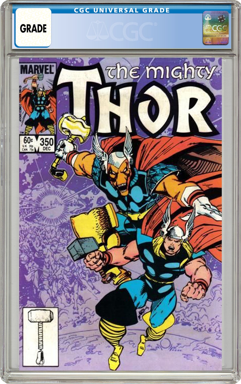 Marvel Thor (1962 Marvel 1st Series Journey Into Mystery) #350 Comic ...