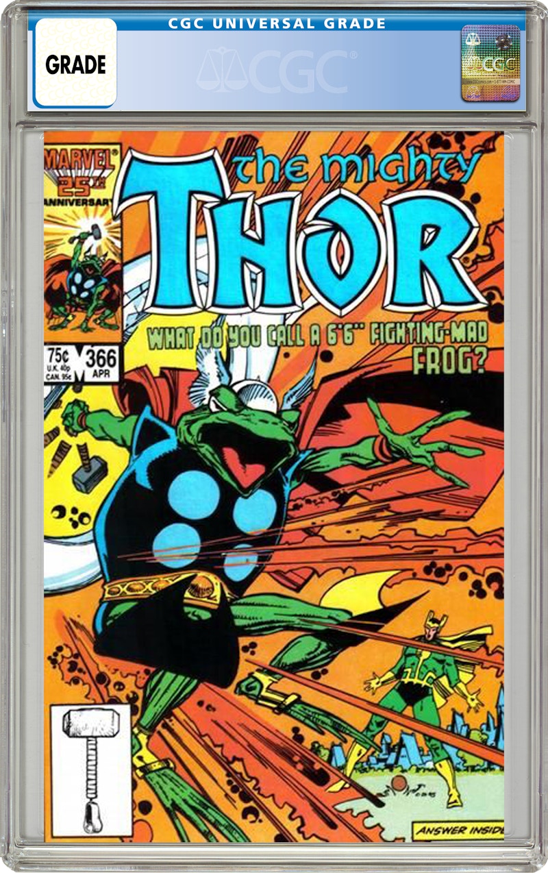 Marvel Thor (1962 Marvel 1st Series Journey Into Mystery) #366 Comic ...