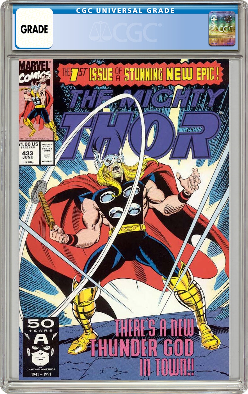Marvel Thor (1962 Marvel 1st Series Journey Into Mystery) #433 Comic ...