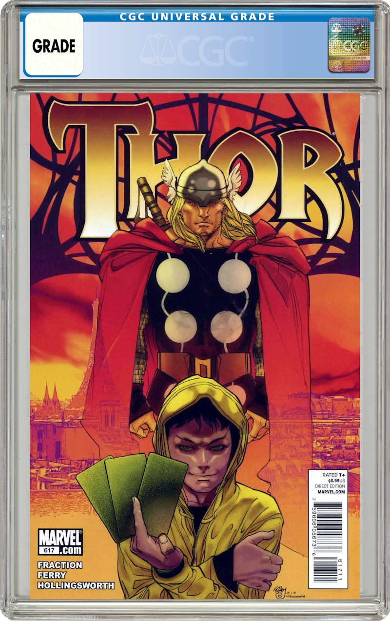 Marvel Thor (2007 Marvel 3rd Series) #617A Comic Book CGC Graded - US