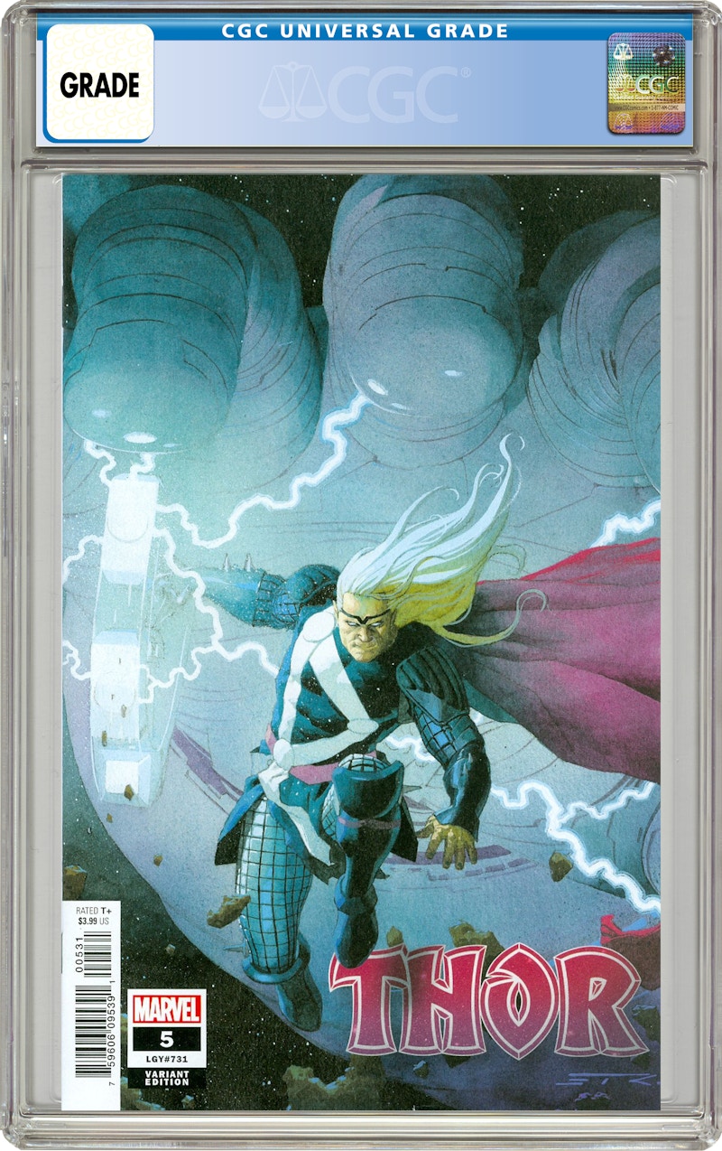 Marvel Thor (2020 Marvel #6th Series) #5B Comic Book CGC Graded - JP