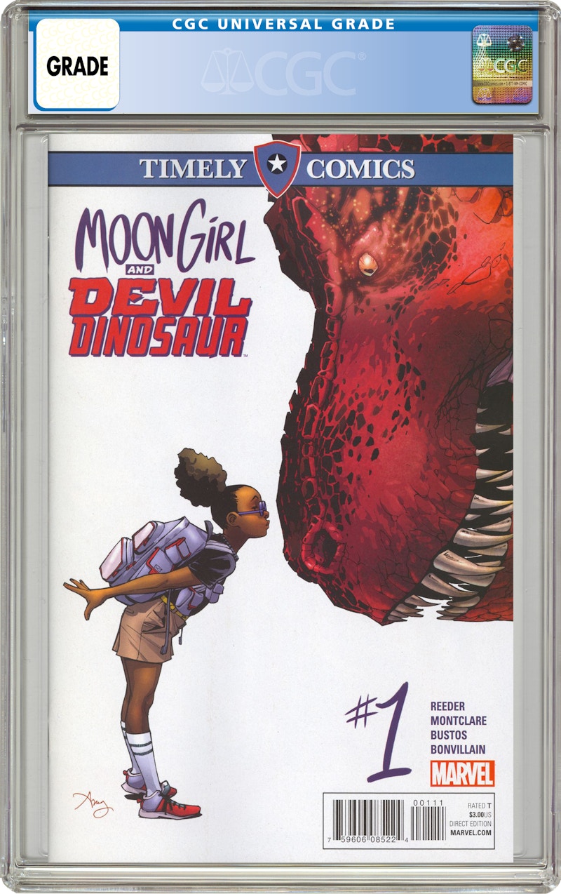 Marvel Timely Comics Moon Girl and Devil Dinosaur (2016) #1 Comic Book ...