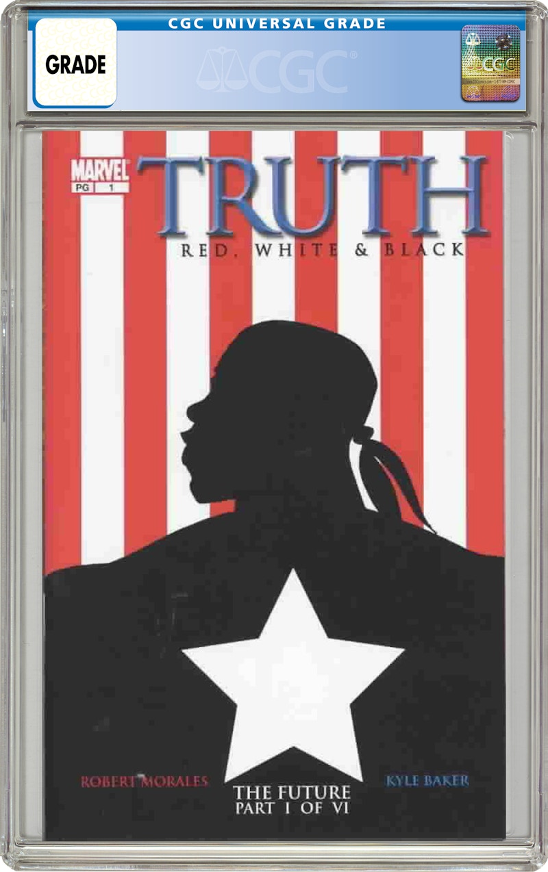 Marvel Truth (2003 Marvel) #1 Comic Book CGC Graded - GB
