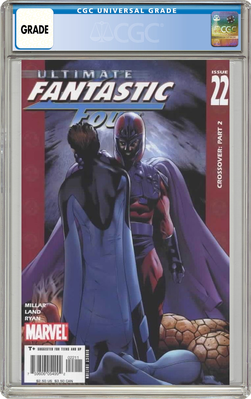 Marvel Ultimate Fantastic Four (2004) #22 Comic Book CGC Graded - US
