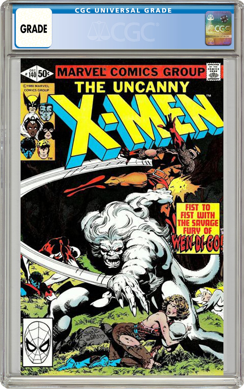 Marvel Uncanny X-Men #140 Comic Book CGC Graded - US
