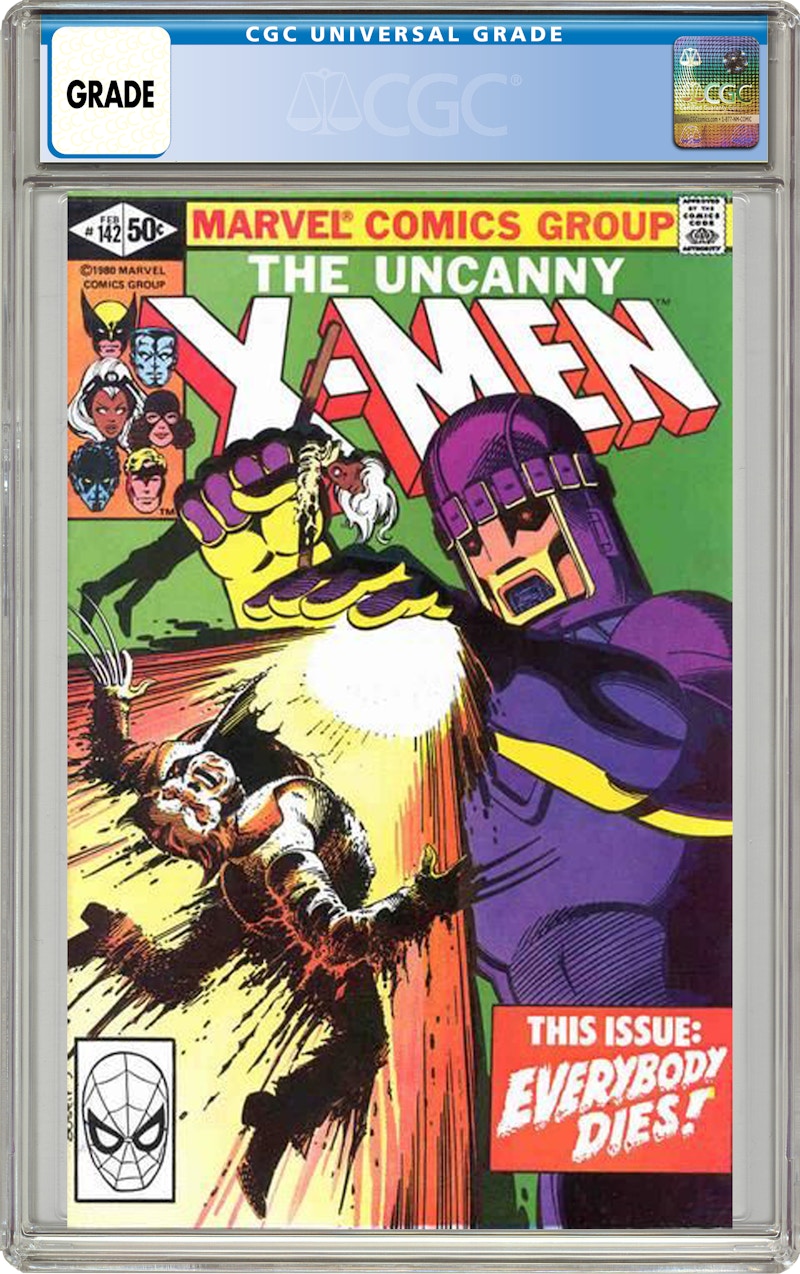 Marvel Uncanny X-Men #142 Comic Book CGC Graded - US
