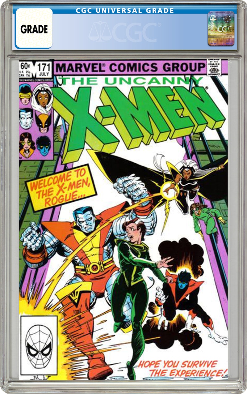 Marvel Uncanny X-Men #171 (Rogue joins the X-Men) Comic Book CGC Graded