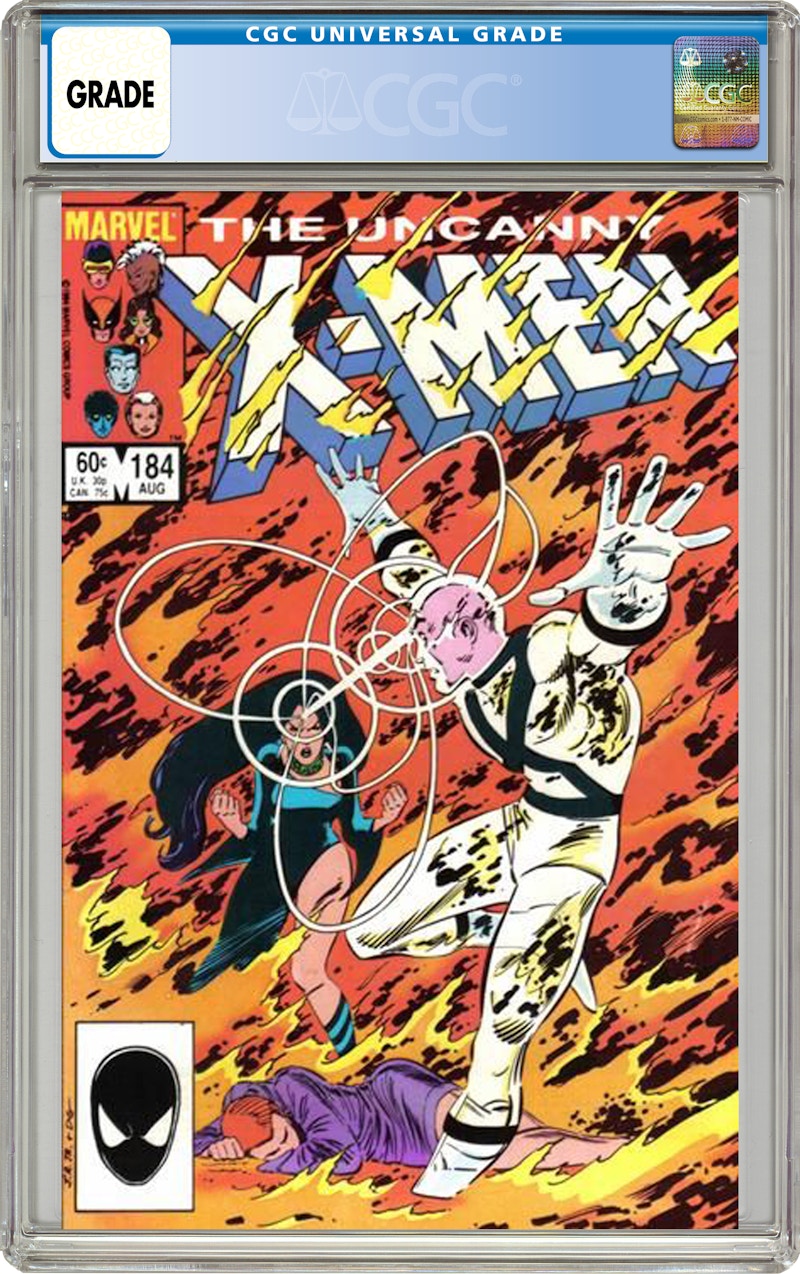 Marvel Uncanny X-Men #184 (1st App of Forge) Comic Book CGC Graded - US