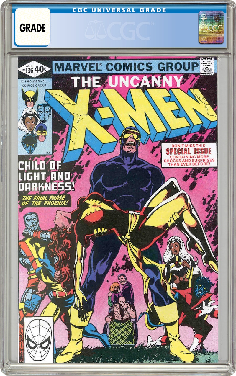 Marvel Uncanny X-Men (1963 1st Series) #136 Comic Book CGC Graded - MX