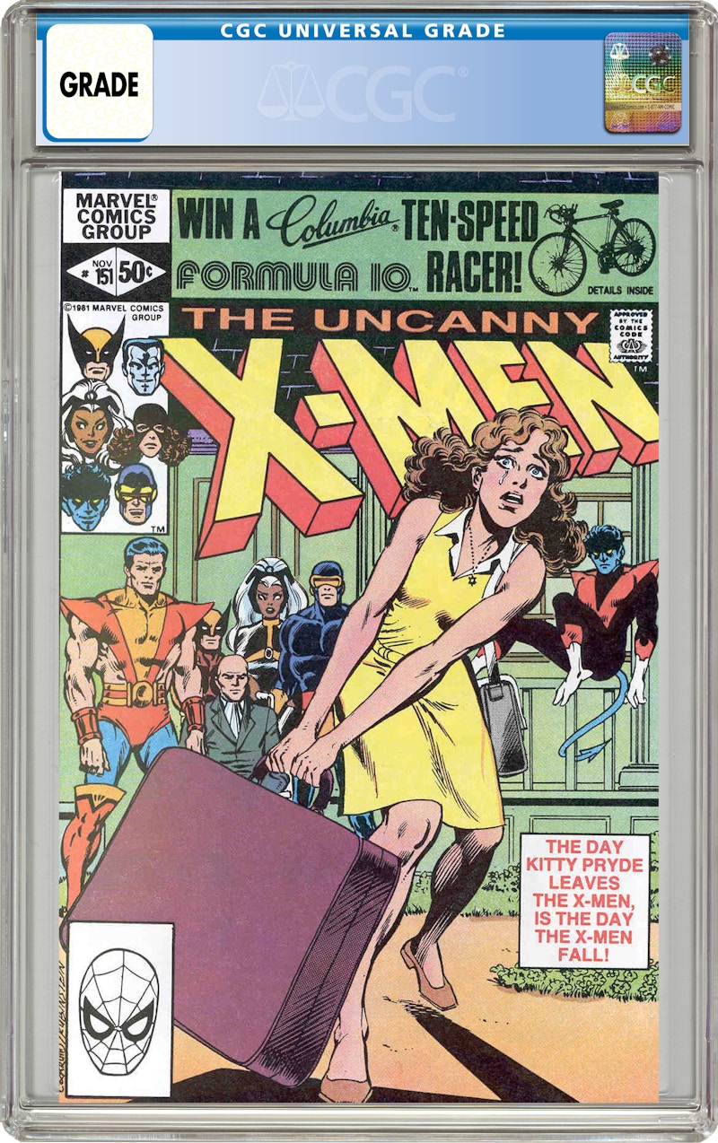 Marvel Uncanny X-Men (1963 1st Series) #151 Comic Book CGC Graded - US