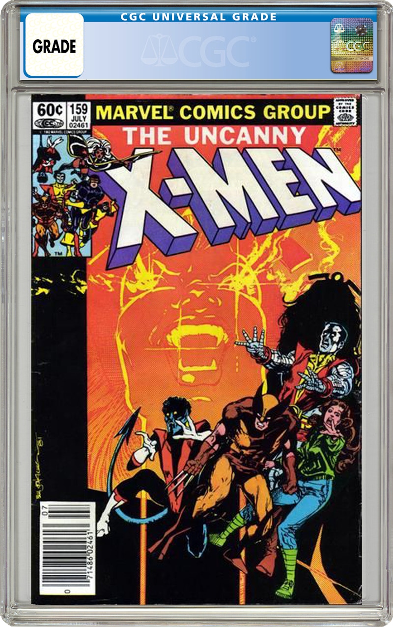 Marvel Uncanny X-Men (1963 1st Series) #159 Comic Book CGC Graded - MX