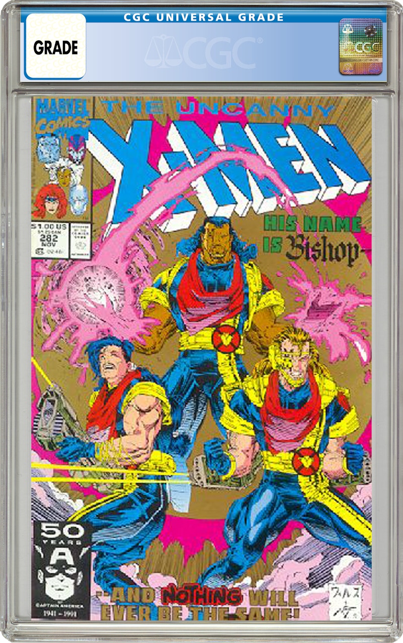 Marvel Uncanny X-Men (1963 1st Series) #282REP Comic Book CGC Graded - US