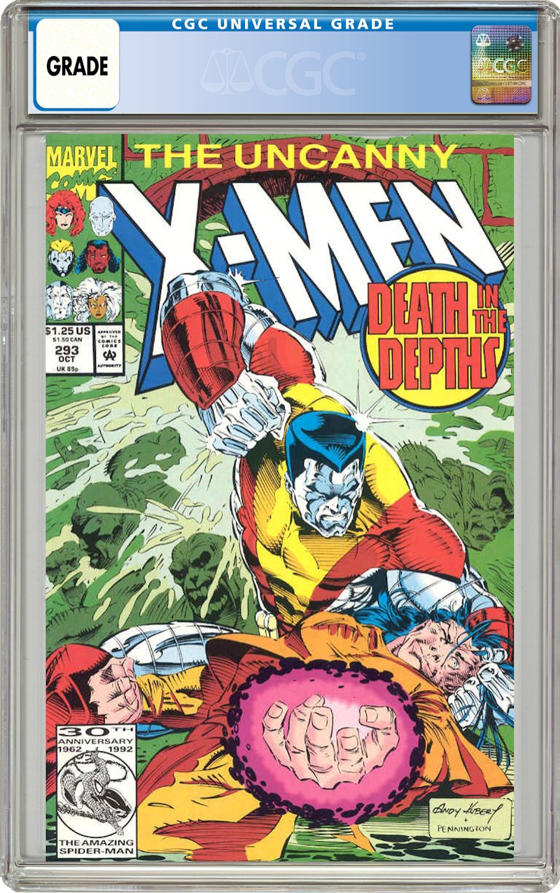 Marvel Uncanny X-Men (1963 1st Series) #293 Comic Book CGC Graded - US