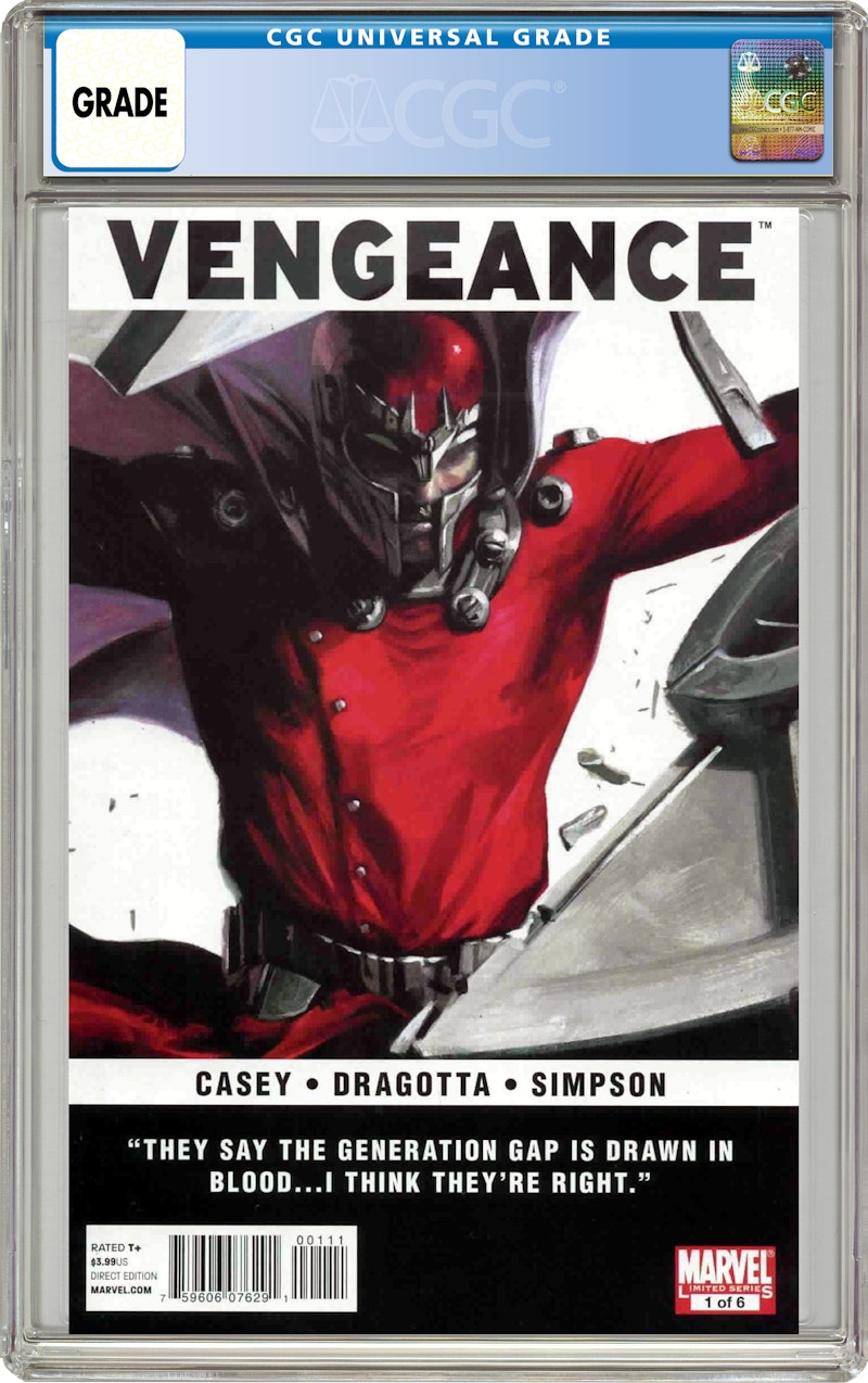 Marvel Vengeance (2011 Marvel) #1A Comic Book CGC Graded - US