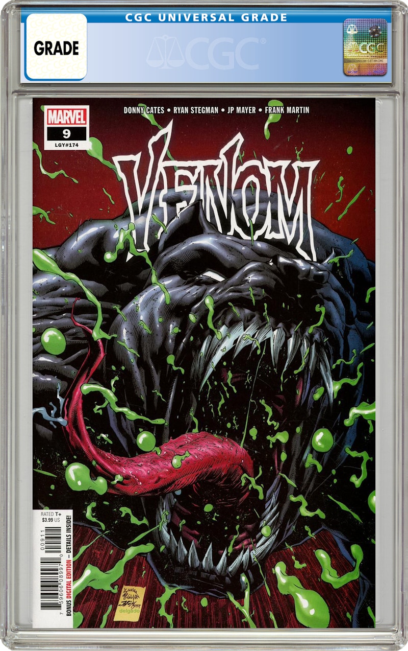 Marvel Venom #9 Comic Book CGC Graded - US