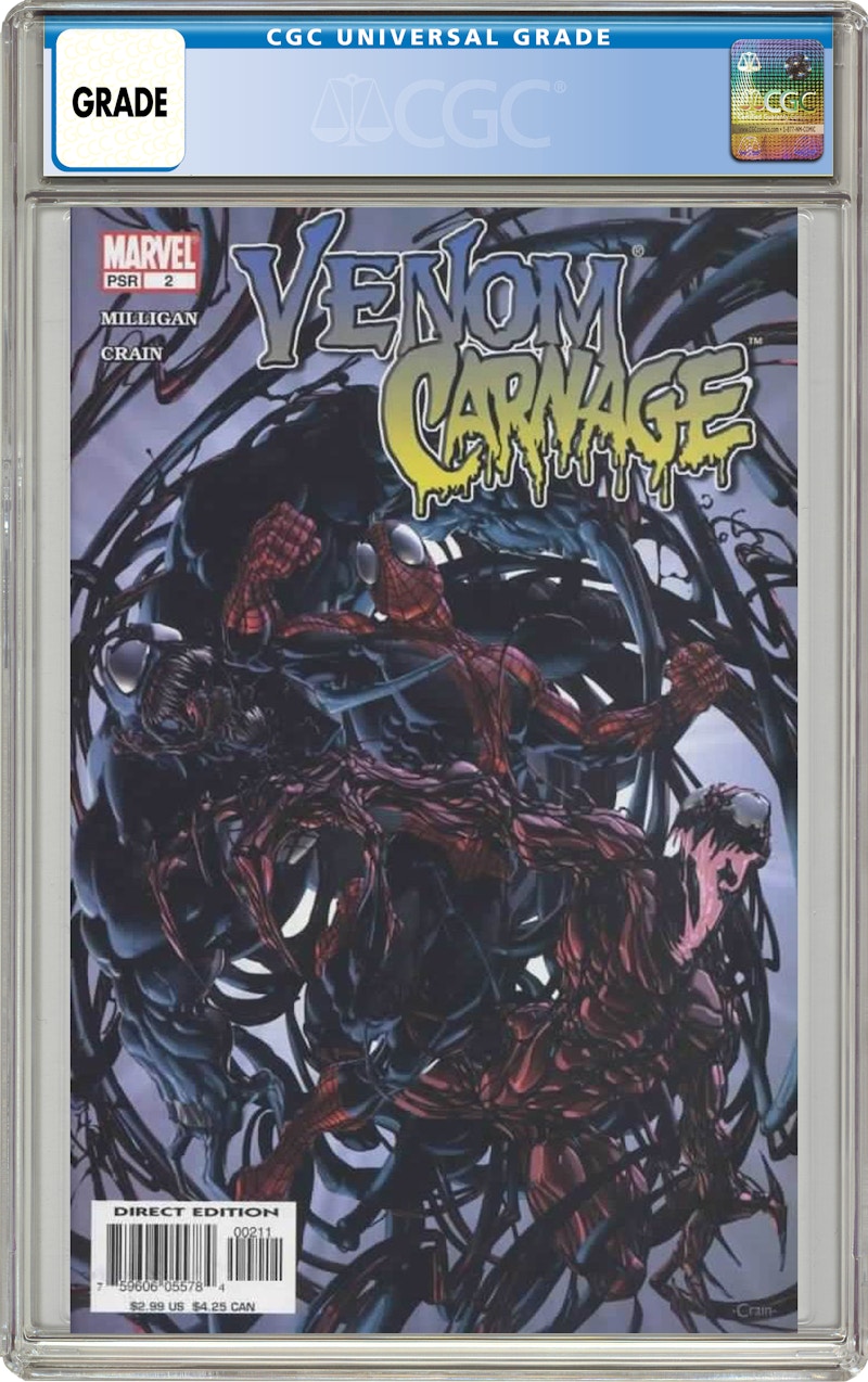 Marvel Venom vs. Carnage (2004) #2 Comic Book CGC Graded - US