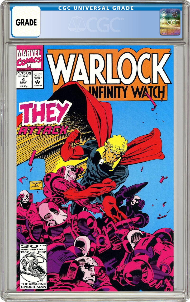Marvel Warlock and the Infinity Watch (1992) #4 Comic Book CGC Graded - US