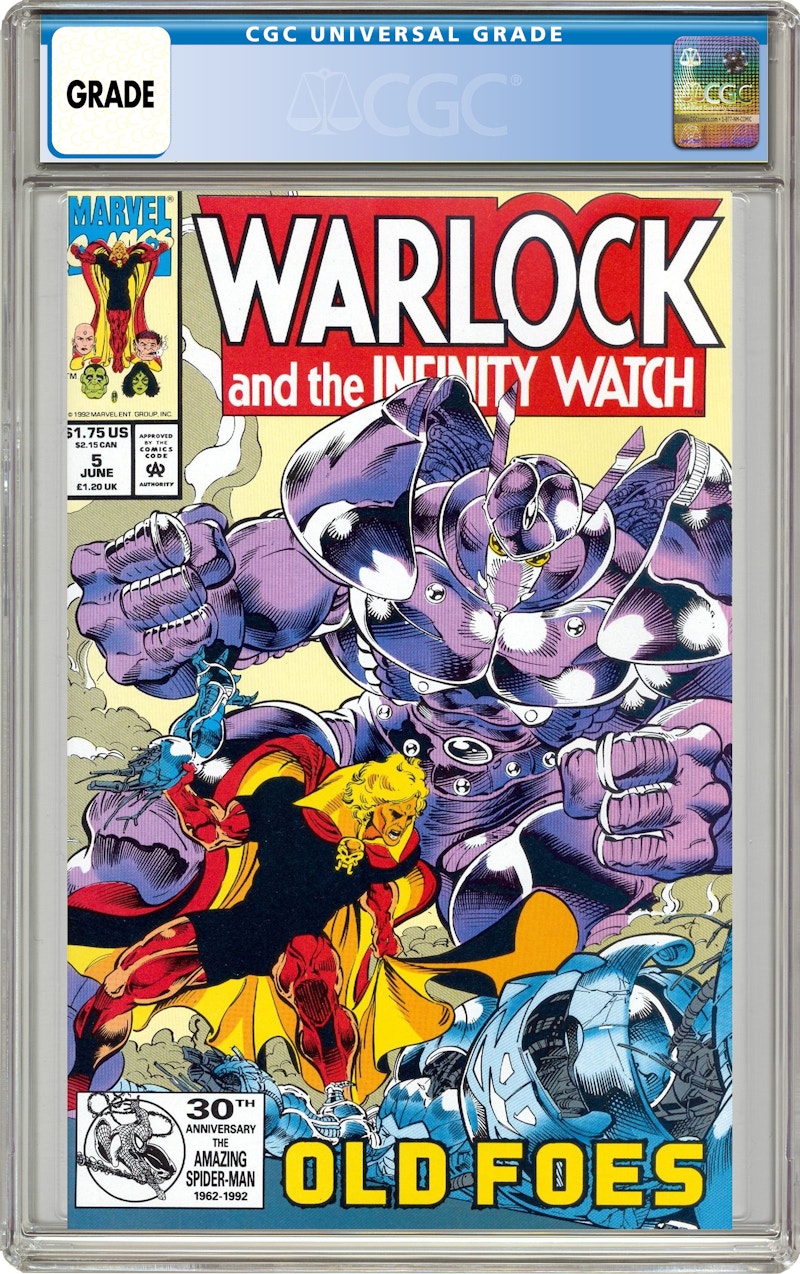 Marvel Warlock and the Infinity Watch (1992) #5 Comic Book CGC Graded - FR