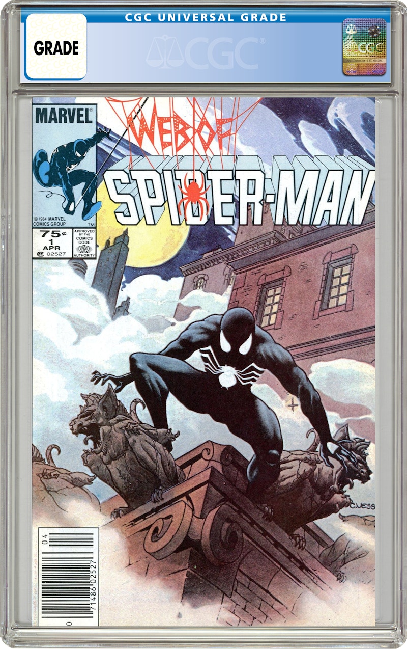 Marvel Web of Spider-Man (1985 1st Series) Canadian Price Variant #1 ...