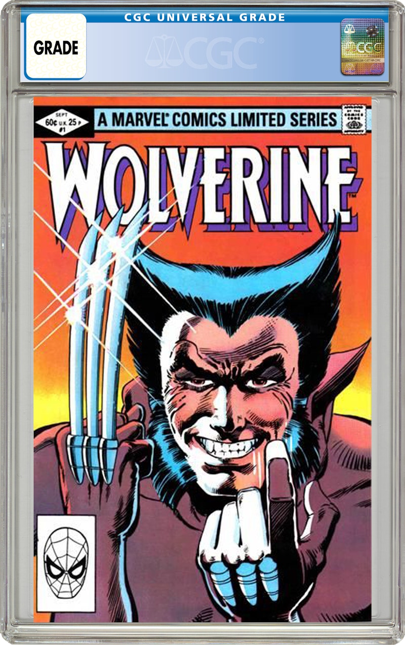 Marvel Wolverine #1- Limited Series Comic Book CGC Graded - GB
