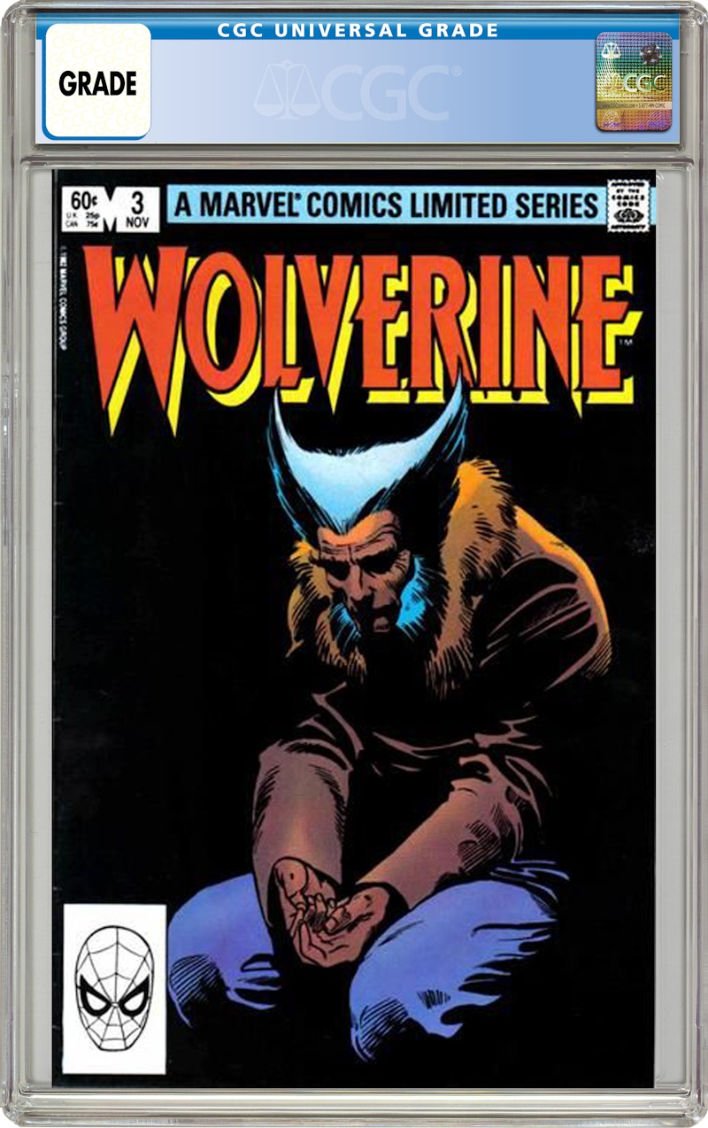 Marvel Wolverine #3 - Limited Series Comic Book CGC Graded - US