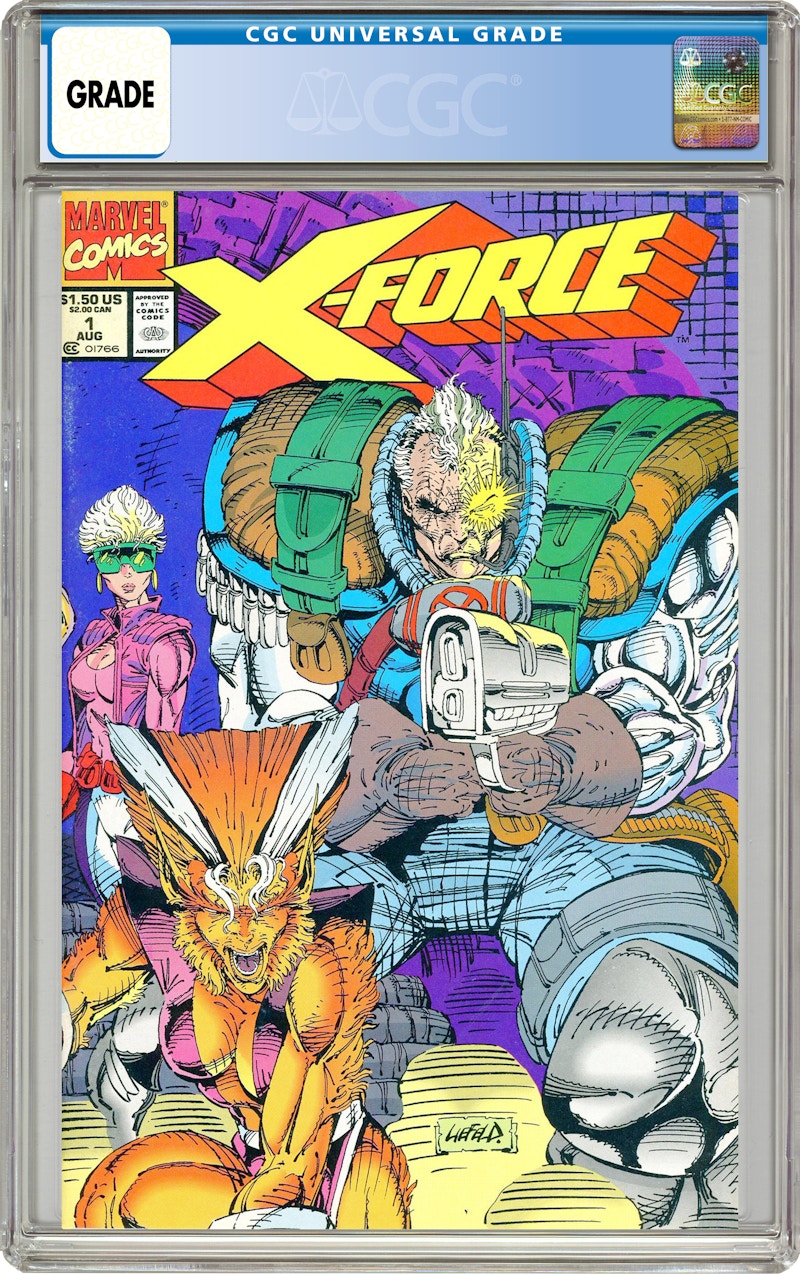 Marvel X-Force #1 Comic Book CGC Graded - US