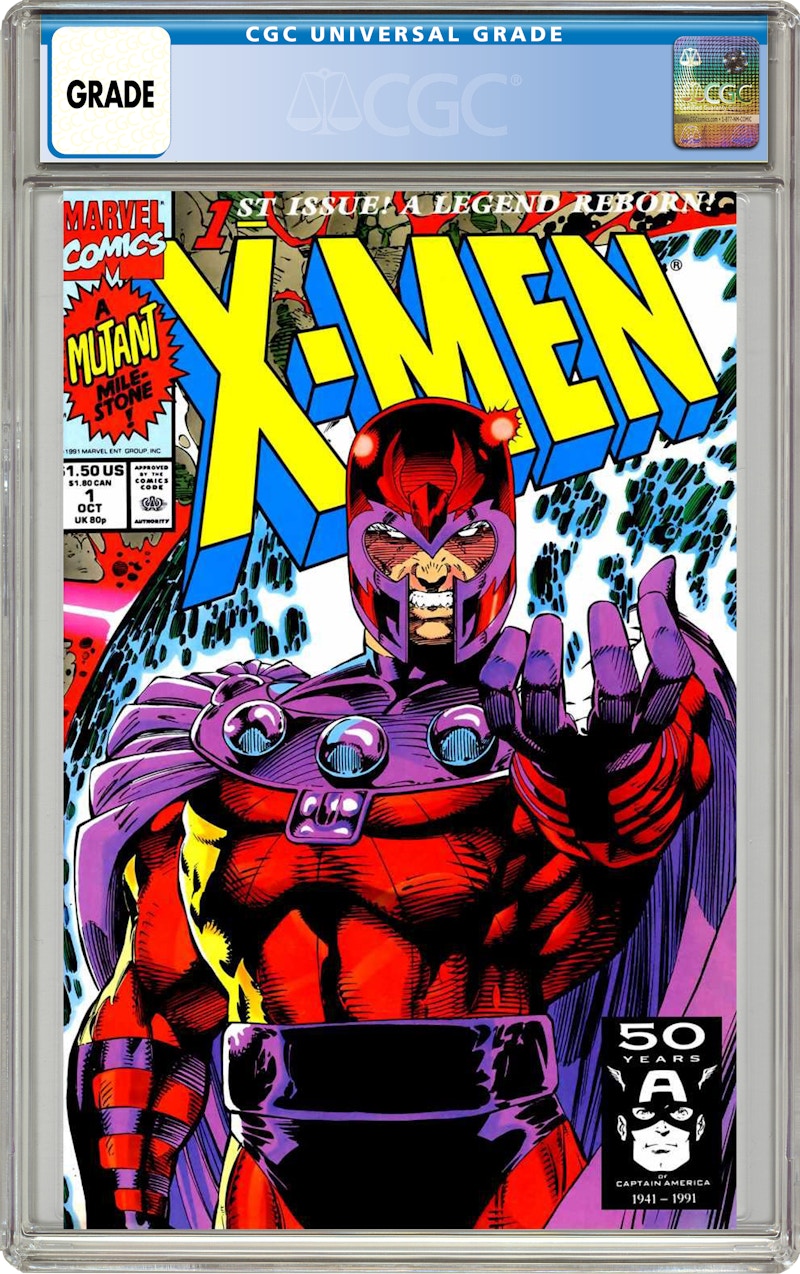 Marvel X-Men #1 D - Magneto Variant Comic Book CGC Graded - US