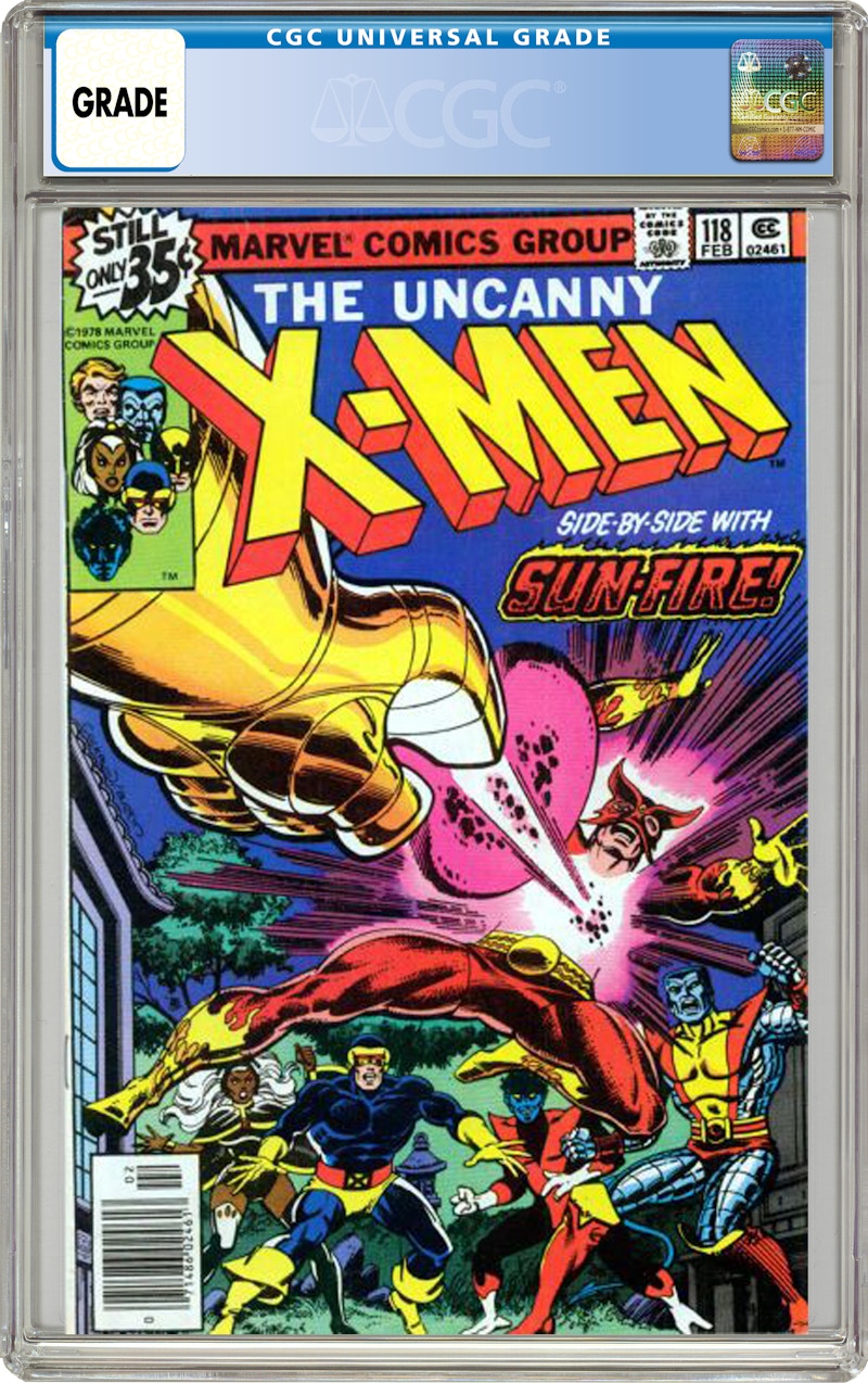 Marvel X-Men #118 (Sun-Fire App.) Comic Book CGC Graded - US