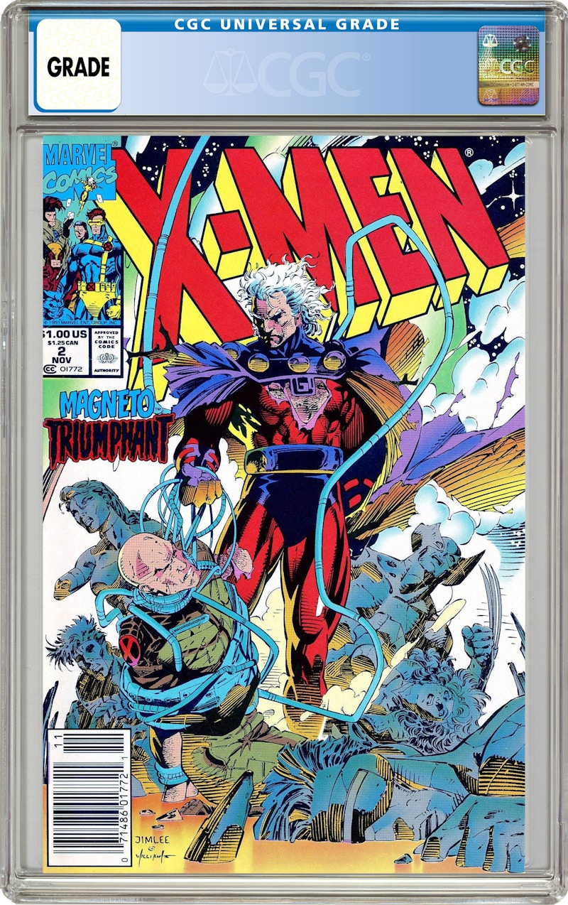 Marvel X-Men (1991 1st Series) #2 Comic Book CGC Graded - US