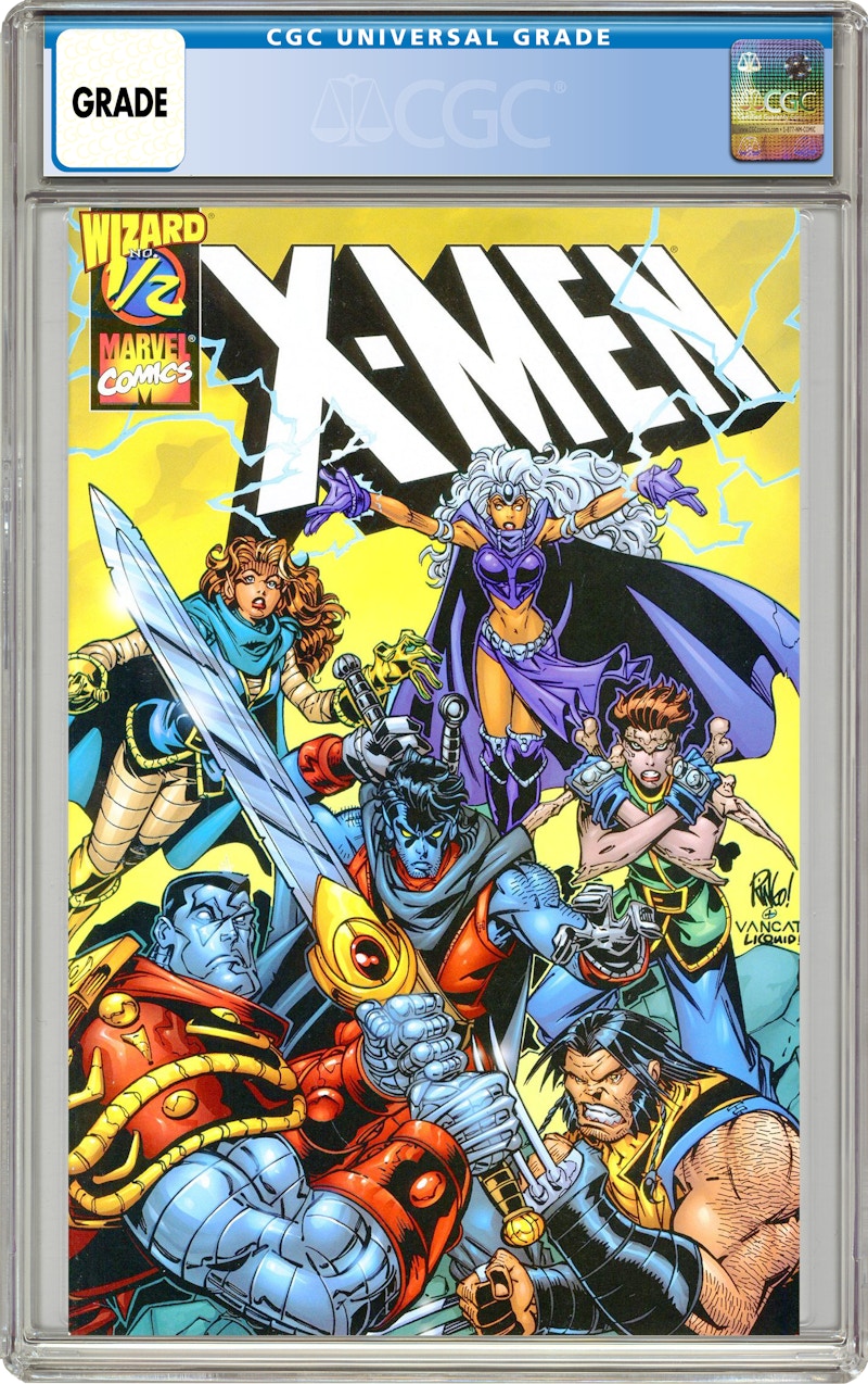 Marvel X-Men (1998) Wizard #1/2 #1 Comic Book CGC Graded - US