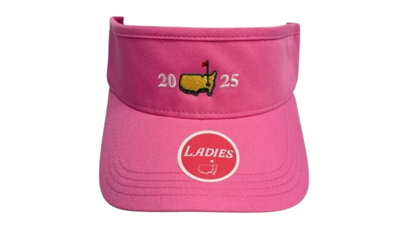 Masters 2025 Women's Pink Low Rider Visor Pink - SS25 - KR