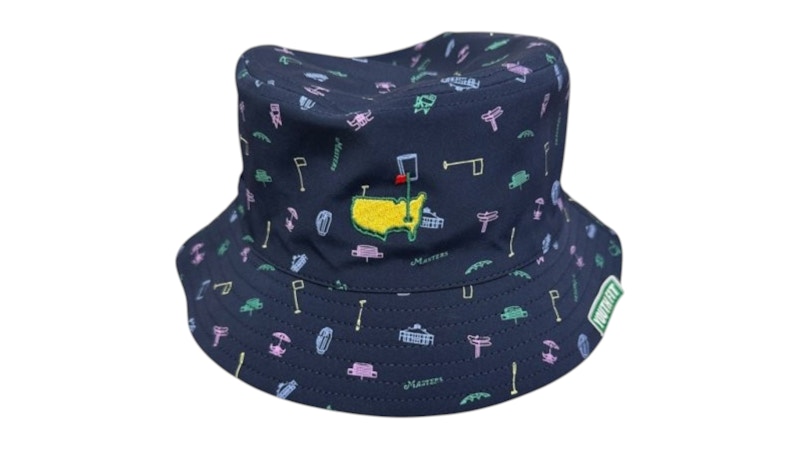 Masters Kids Youth Fit Augusta Icons Bucket Hat Navy Blue - SS25 - KR