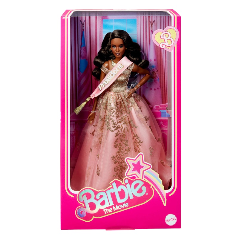 Mattel Barbie Signature President Barbie in Pink and Gold Dress Doll - US