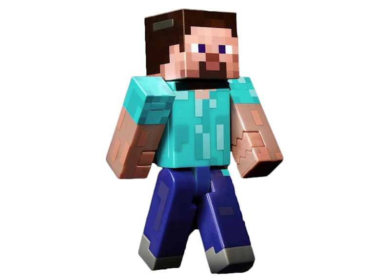 Mattel Minecraft Diamond Level Steve 2022 SDCC Exclusive Action Figure ...