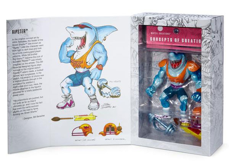 Mattel Street Shark Ripster Action Figure - GB