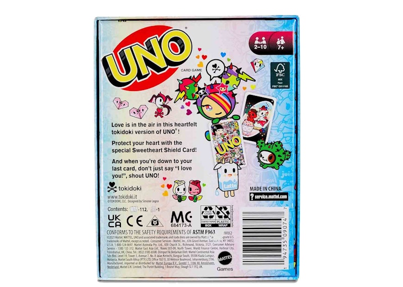 Mattel Tokidoki UNO Card Game - SS22 - US