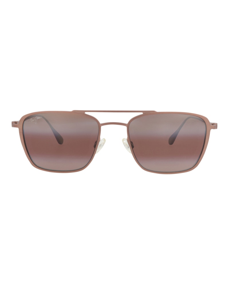 Maui Jim Aviator-Frame Titanium Sunglasses Pink Pink Rose (R542-19A) in ...