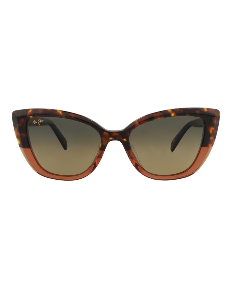 Maui Jim Cat Eye-Frame Acetate Sunglasses Havana Havana Bronze (HS892 ...
