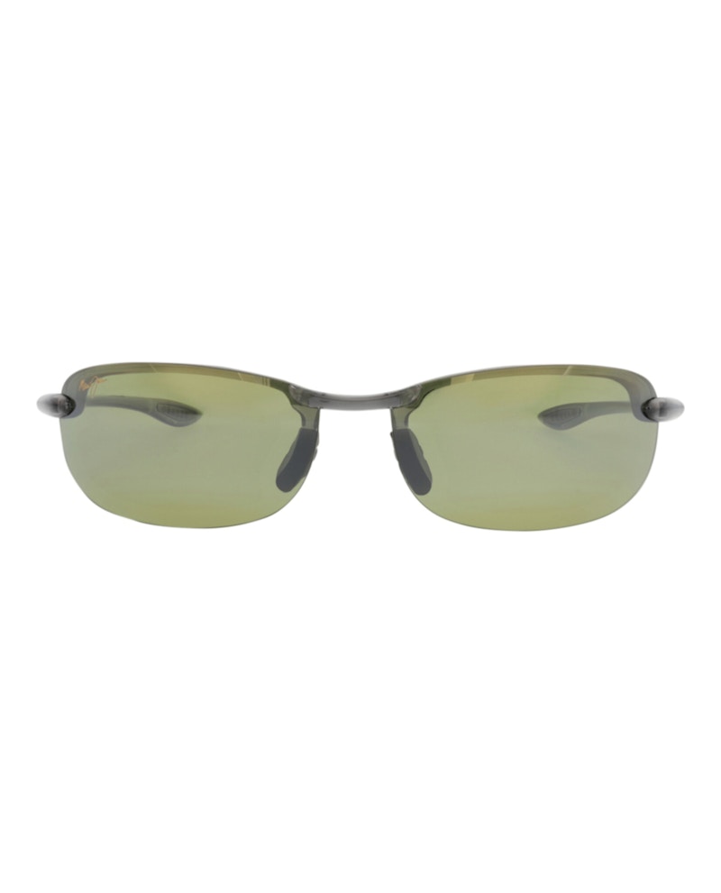 Maui Jim Round-Frame Nylon Sunglasses Grey Grey Green (HT405-11) in ...