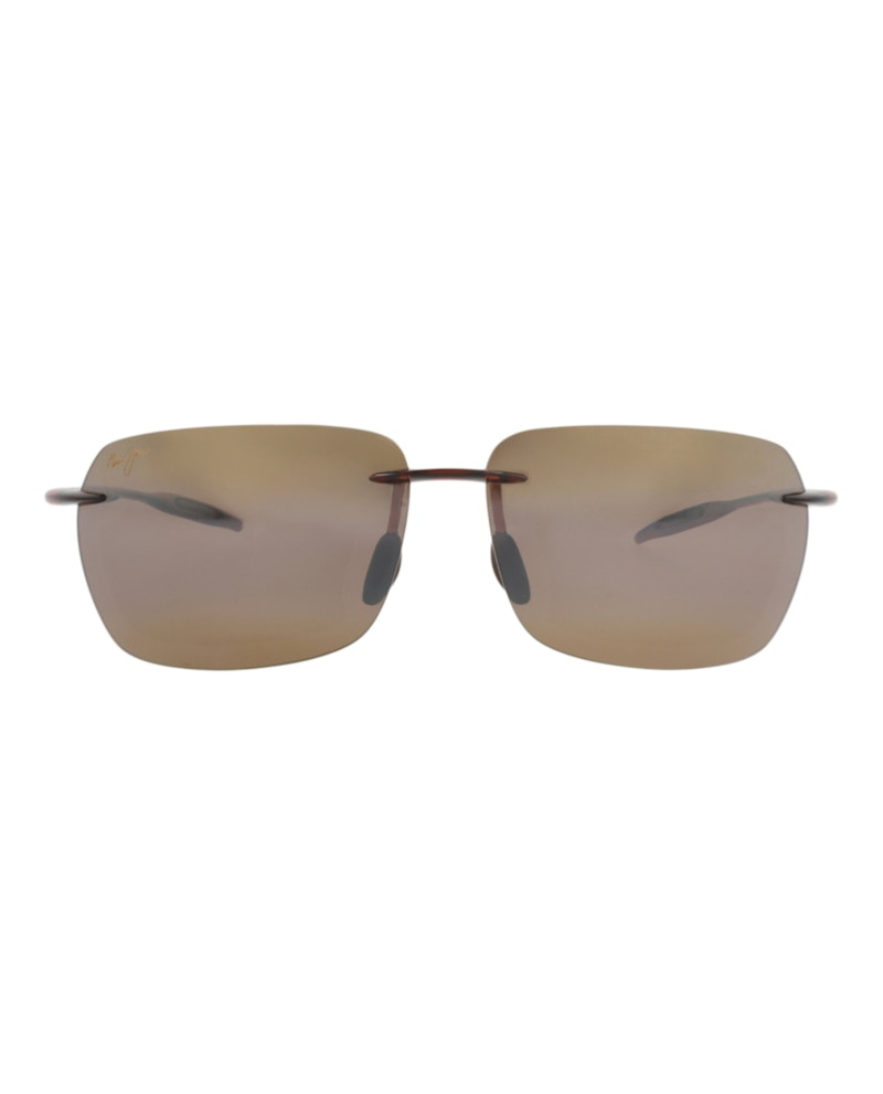 Maui Jim Square-Frame Injection Sunglasses Rootbeer Rootbeer Bronze ...