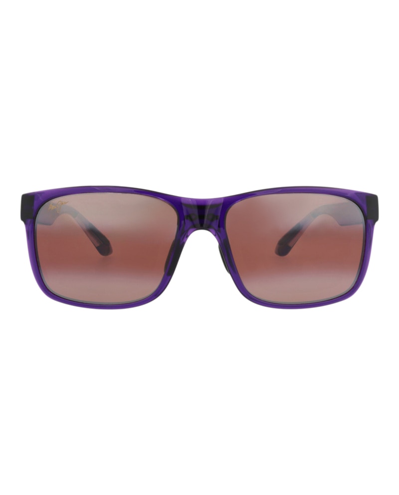Maui Jim Square-Frame Nylon Sunglasses Purple Purple Rose (R432-28C) in ...