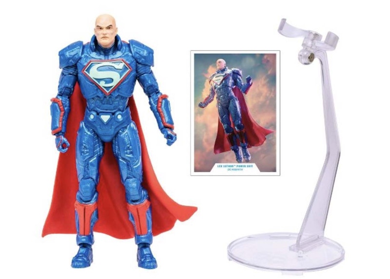 McFarlane Toys DC Comics Multiverse Lex Luthor Power Suit Gold Label ...