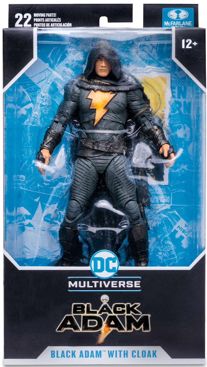 McFarlane Toys DC Multiverse Black Adam with Cloak Black Adam Movie ...