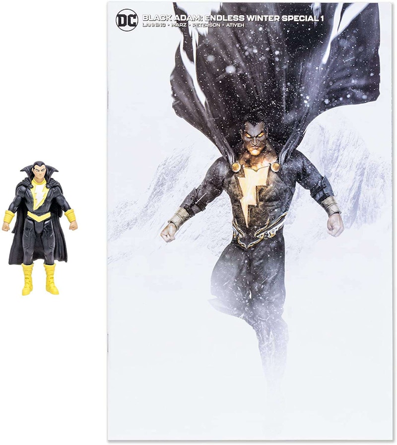 McFarlane Toys DC Page Punchers Black Adam Endless Winter Action Figure ...