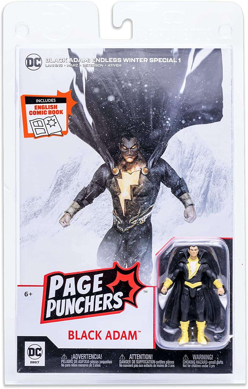 McFarlane Toys DC Page Punchers Black Adam Endless Winter Action Figure ...