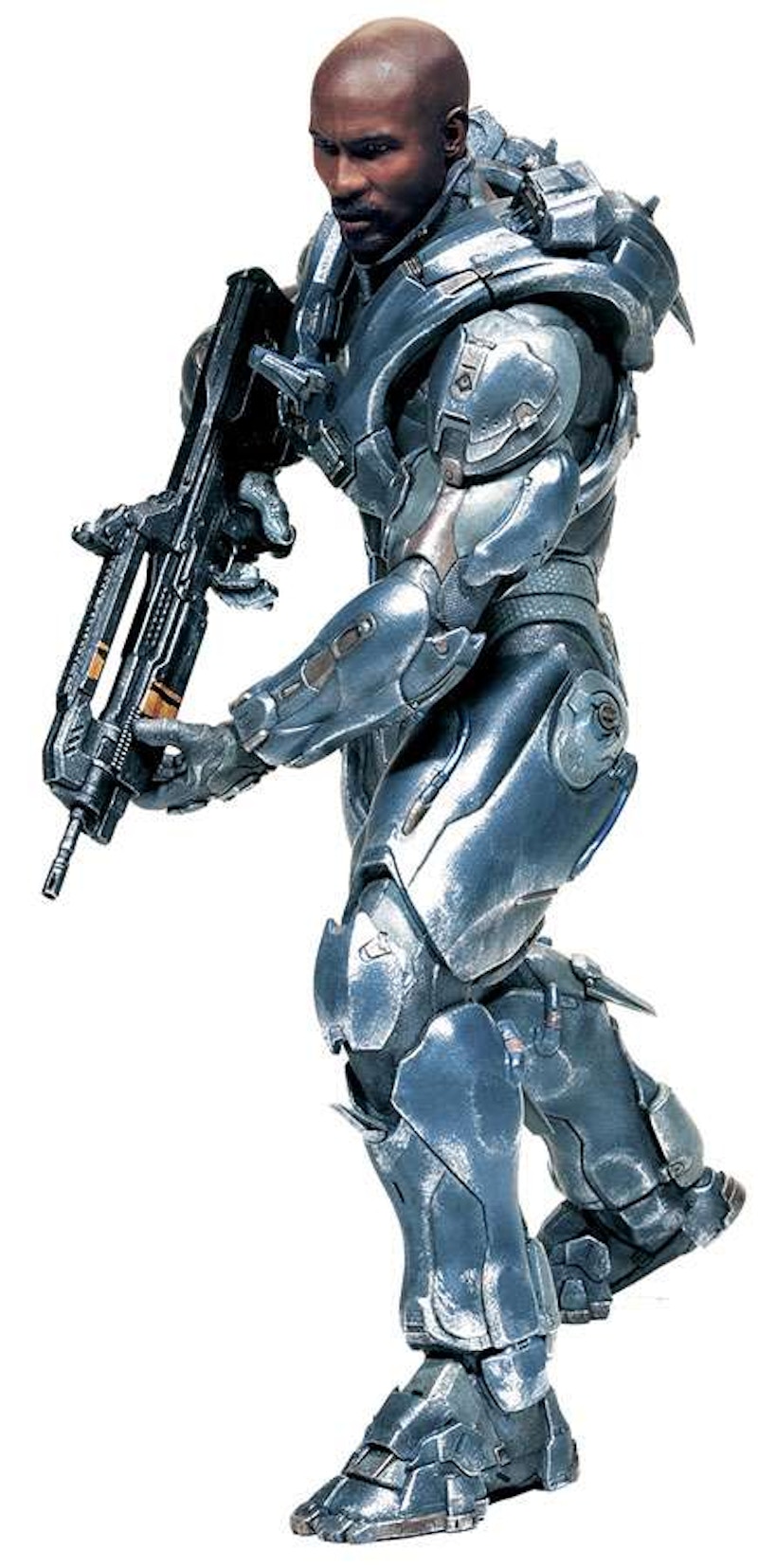 McFarlane Toys Halo 5 Series 1 Spartan Locke No Helmet GameStop ...