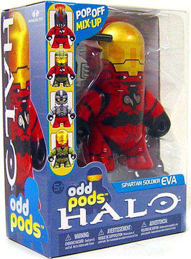 McFarlane Toys Halo Odd Pods Series 1 Spartan Spartan EVA Red Figure - US
