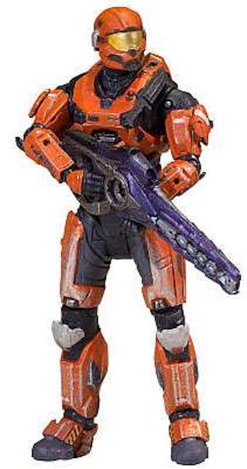 McFarlane Toys Halo Series 6 Spartan Hazop Rust Exclusive Exclusive ...